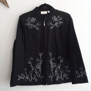 Quacker Factory | Jackets & Coats | Quacker Factory Embellished Jacket ...